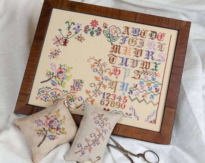 ANNA FUNK 1874 / Erica Michaels /cross Stitch Chart / Pattern Only - Etsy