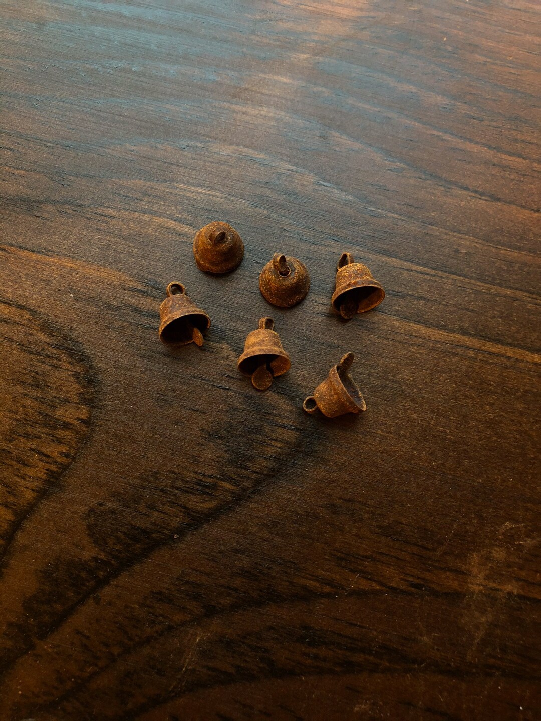 Mini Rusty Tin Liberty Bells / Christmas Bells / Set of 4 ...