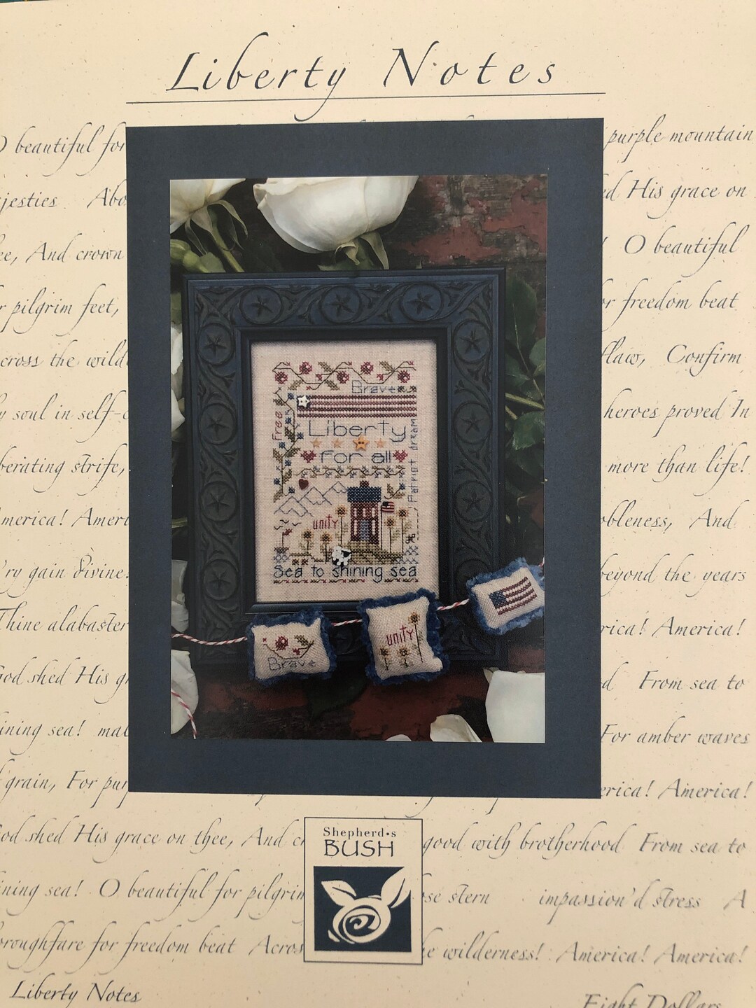 Shepherd’s Bush / LIBERTY Notes / Sampler / Choose Cross Stitch Chart ...