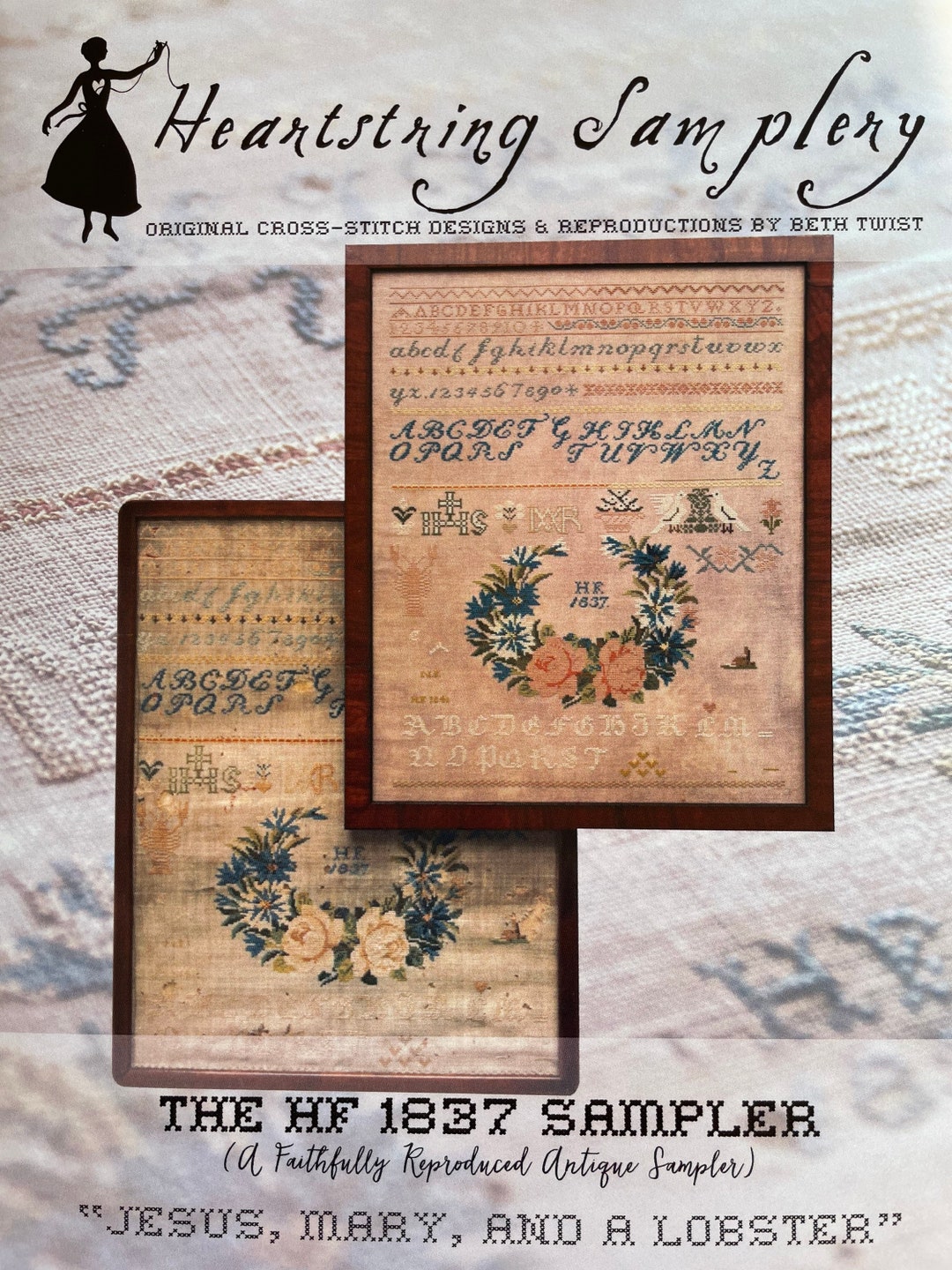 Heartstring Samplery / the HF 1837 Sampler / Cross Stitch Chart ...