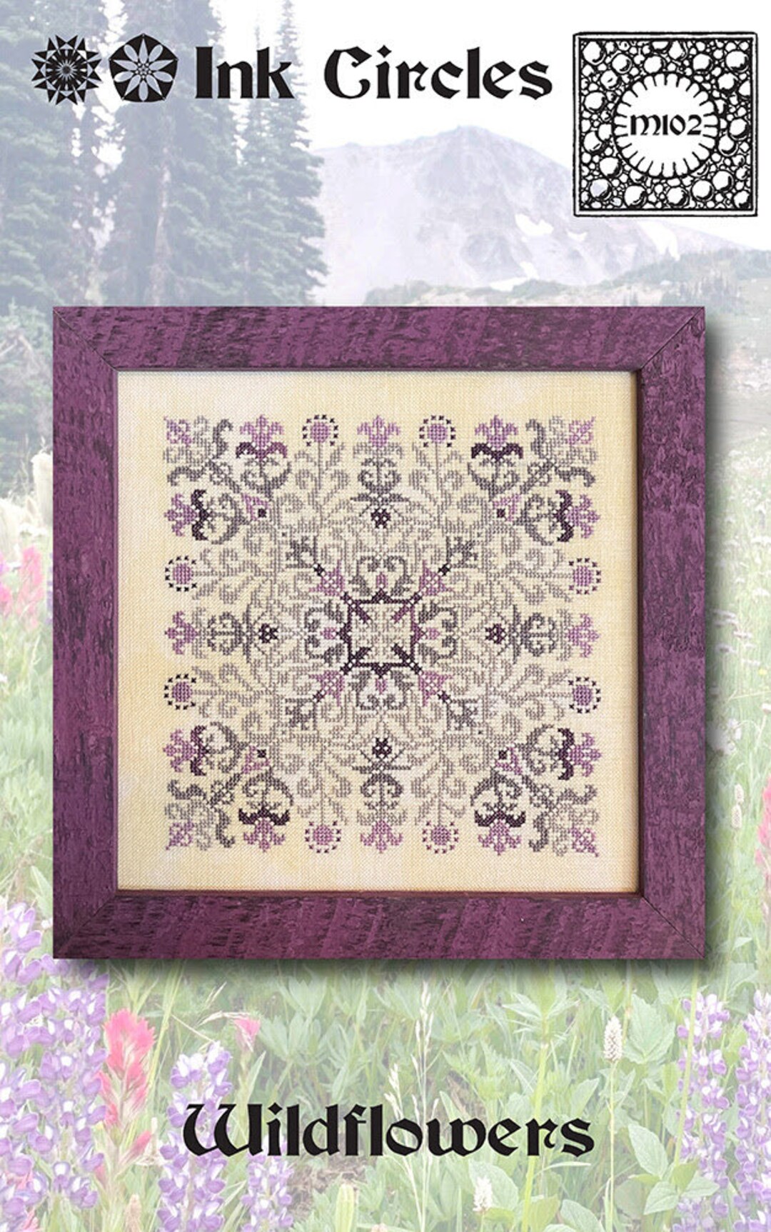 WILDFLOWERS by Ink Circles / Cross Stitch Chart / Pattern Only - Etsy