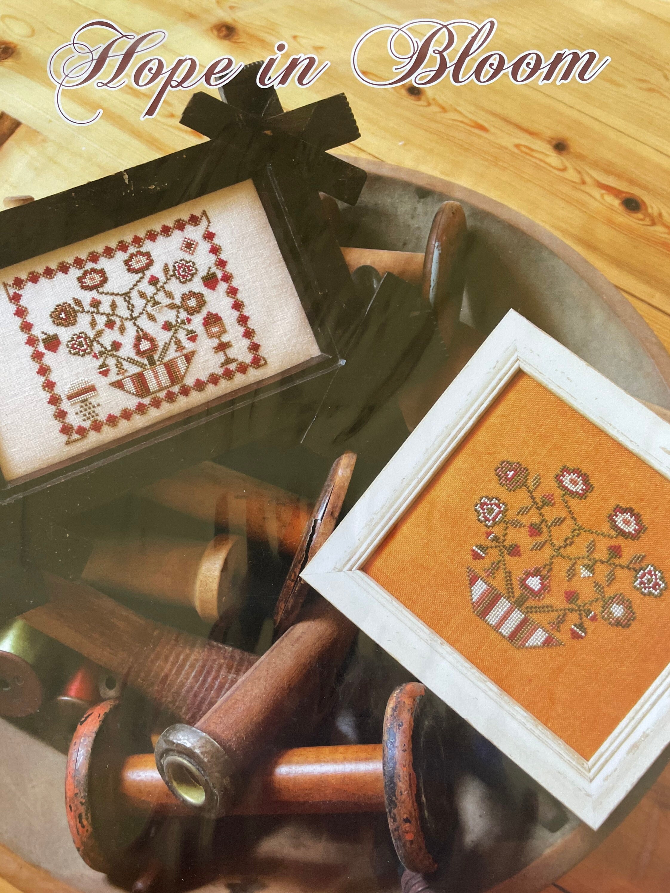 HOPE IN BLOOM pattern only 1897 Schoolhouse Samplers stitch chart Kits & How To Sewing & Fiber ...