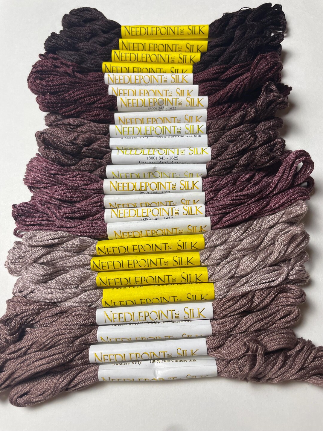 NPI Silk / GOTHIC RED Range Colors 931-935 - Etsy