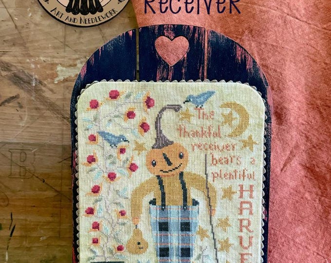 THANKFUL RECEIVER by Teresa Kogut / Cross Stitch / Pattern Only - Etsy