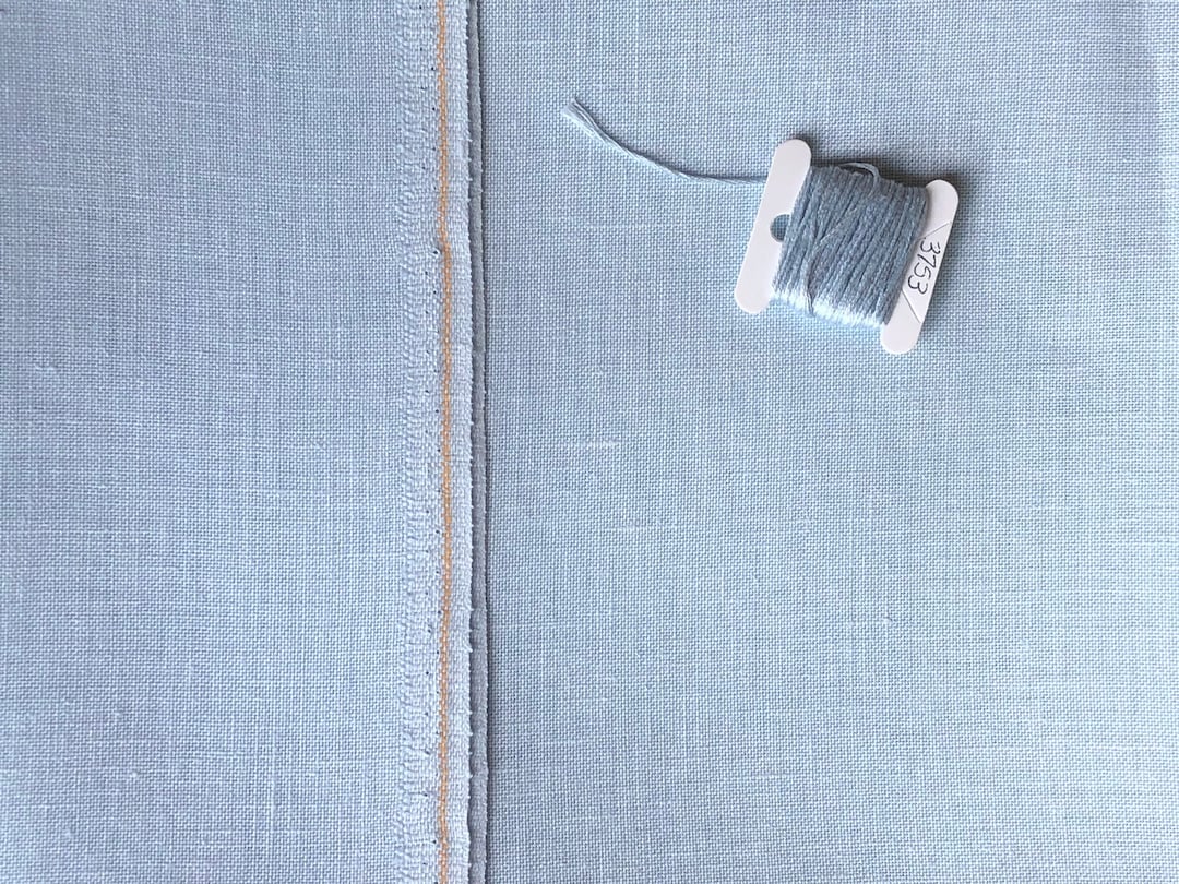 Zweigart Linen / BLUE ICE / 32 or 36 Ct / Cross Stitch Fabric / Ready ...