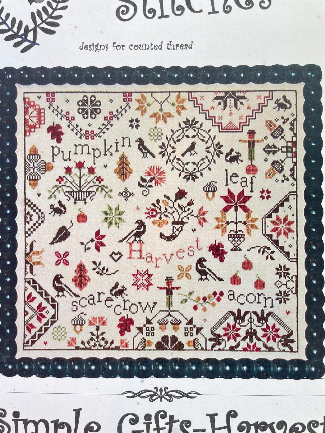 Praiseworthy Stitches / SIMPLE GIFTS: HARVEST /cross Stitch Chart ...