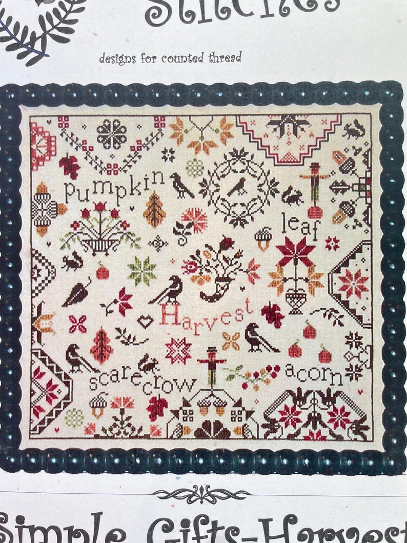 Praiseworthy Stitches / SIMPLE GIFTS: HARVEST /cross Stitch Chart ...