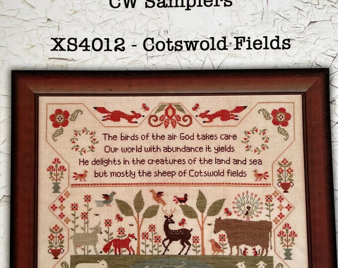 COTSWOLD FIELDS by Teresa Kogut / Cross Stitch Book - Etsy