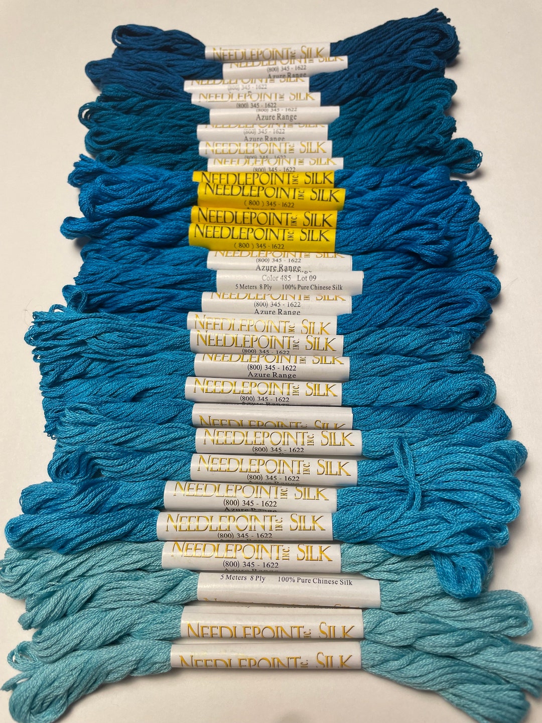 NPI Silk / AZURE Range Colors 481-488 - Etsy