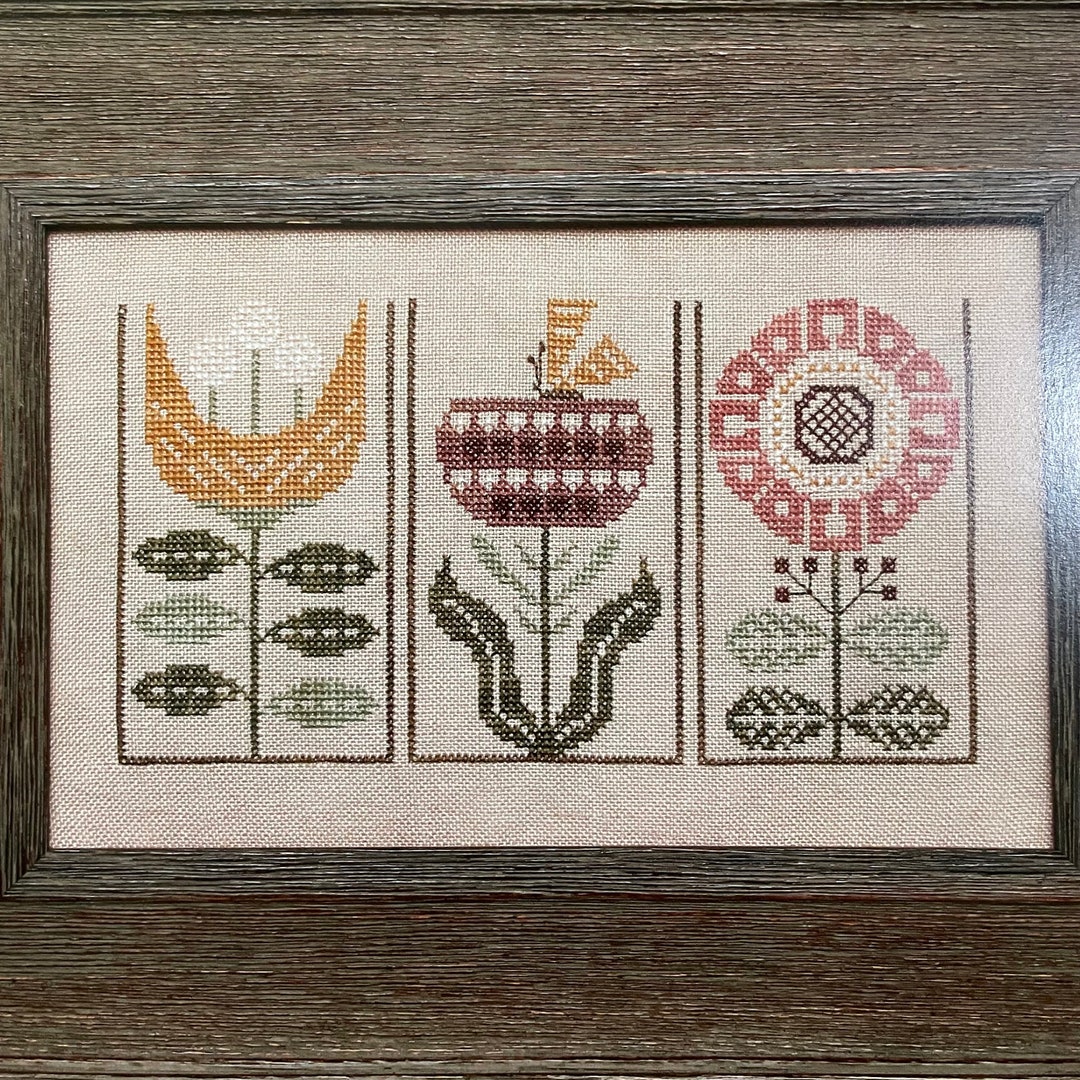 FLORAL ETCHINGS 2 by Heart in Hand / Cross Stitch Pattern / Pattern ...