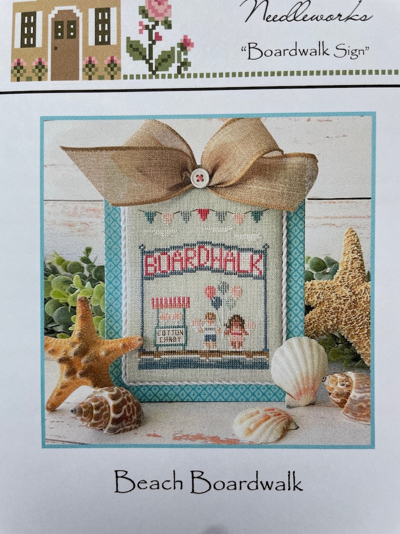 BEACH BOARDWALK Series From Country Cottage Needleworks / Cross Stitch ...