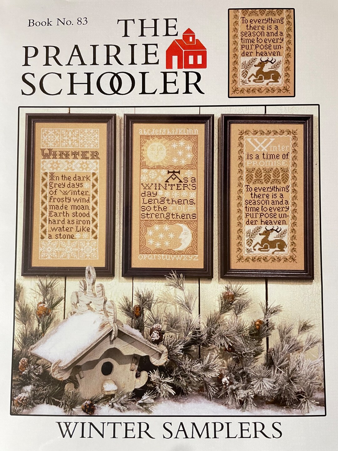 Prairie Schooler Book 83 / WINTER SAMPLERS / Paper Print /cross Stitch ...