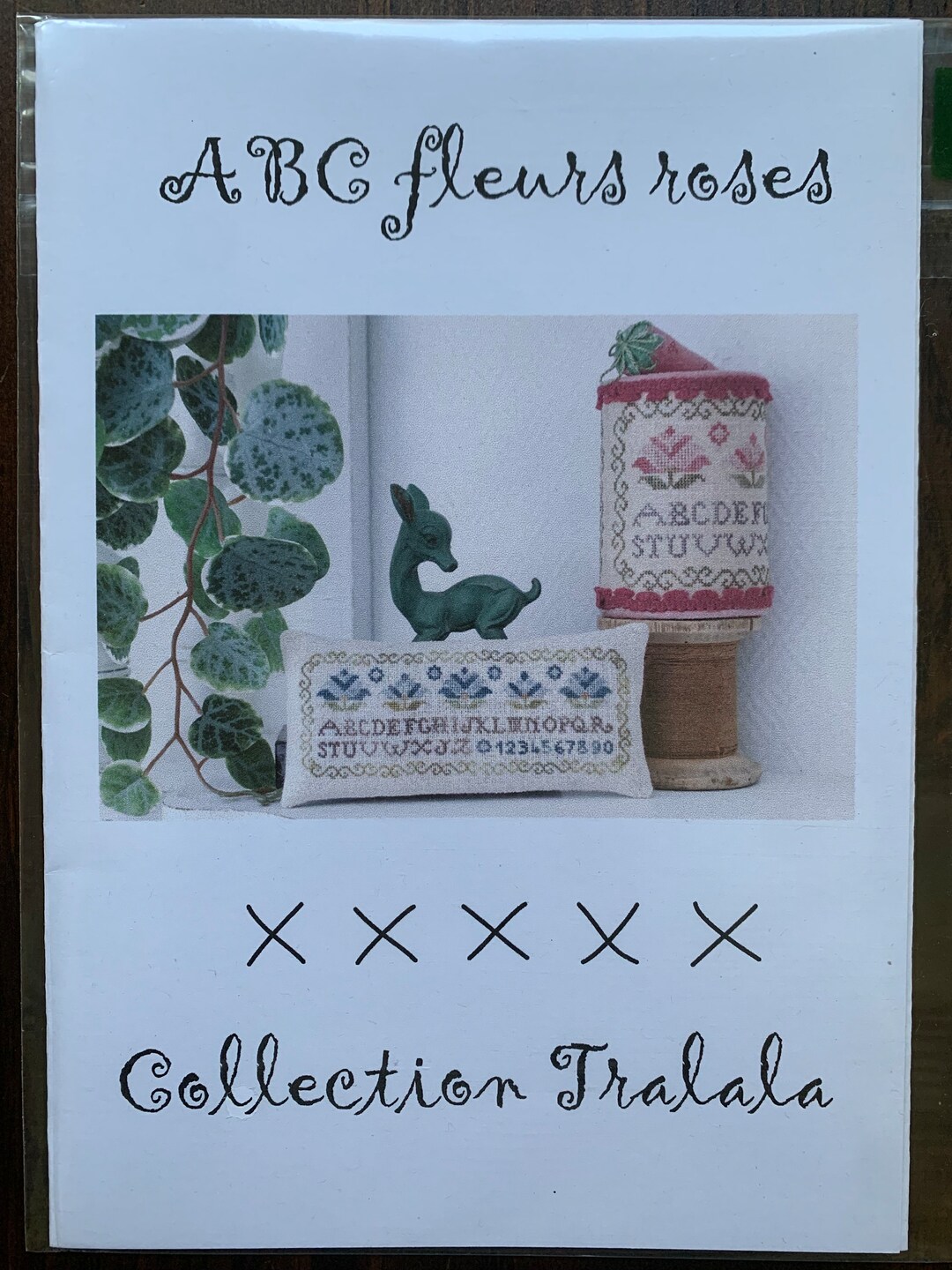 ABC Fleurs Roses / Collection Tralala /cross Stitch Chart / Counted ...