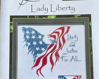 Lady Liberty Cross Stitch - Etsy