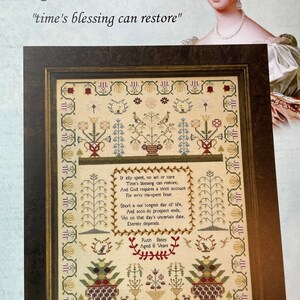 RUTH BATES 1823 / Hands Across the Sea Samplers / Cross Stitch Chart ...