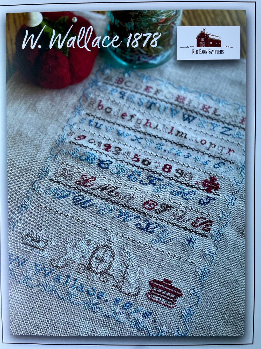 W WALLACE 1878 / Cross Stitch Chart W/kit OPTIONS - Etsy