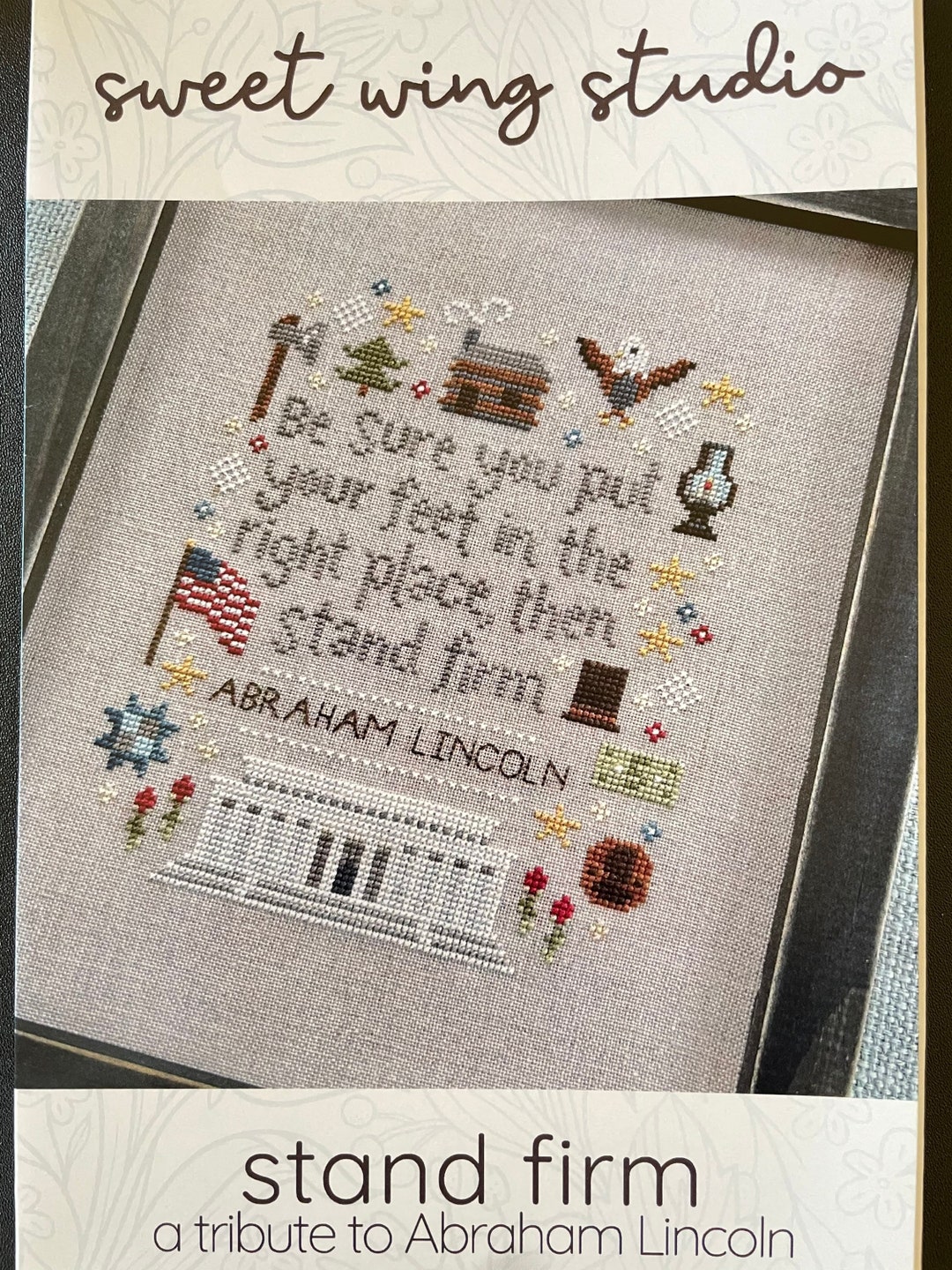 STAND FIRM by Sweet Wing Studio / Cross Stitch Chart / Pattern Only - Etsy