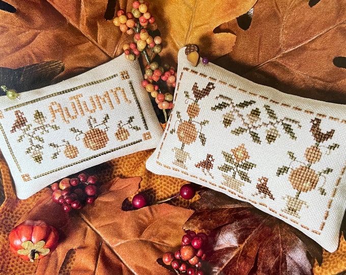 AUTUMN WHIMSIES by Scissortail Designs / Cross Stitch Chart / Pattern ...