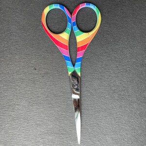 FUN! RAINBOW Scissors / Embroidery / Cross Stitch / A Pair for Every ...
