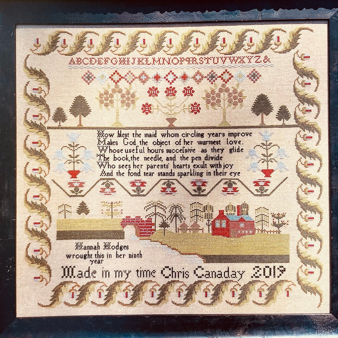 Hannah’s Sampler, Ragamuffin #3 / Shakespeares Peddler / Cross Stitch ...
