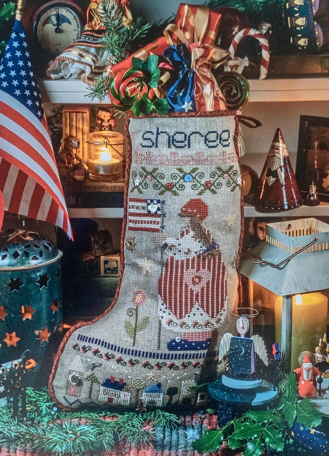 Shepherd's Bush / Sheree’s Stocking / Chart And/or Charm Pack - Etsy