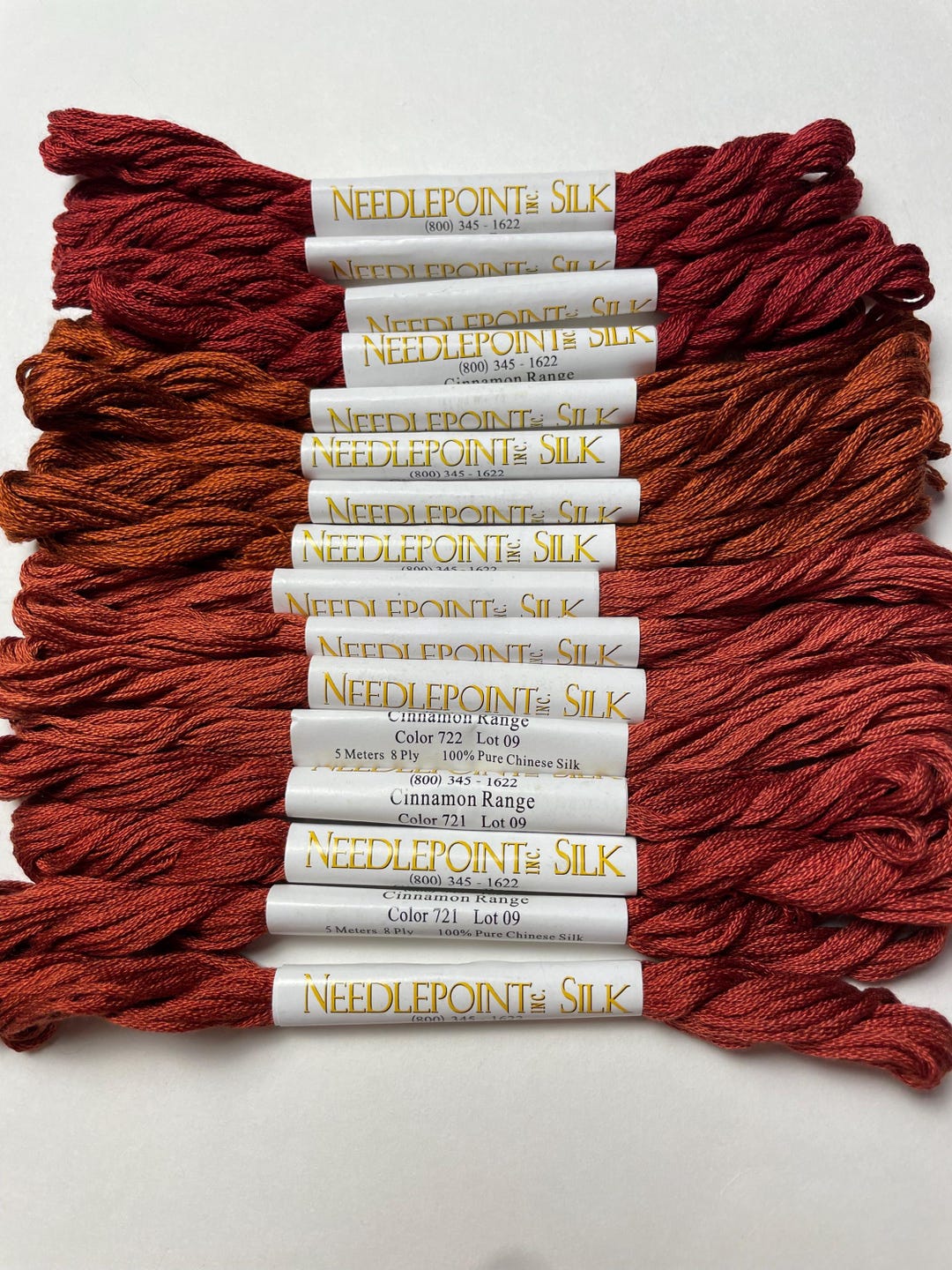 NPI Silk / CINNAMON Range Colors 721-725 - Etsy