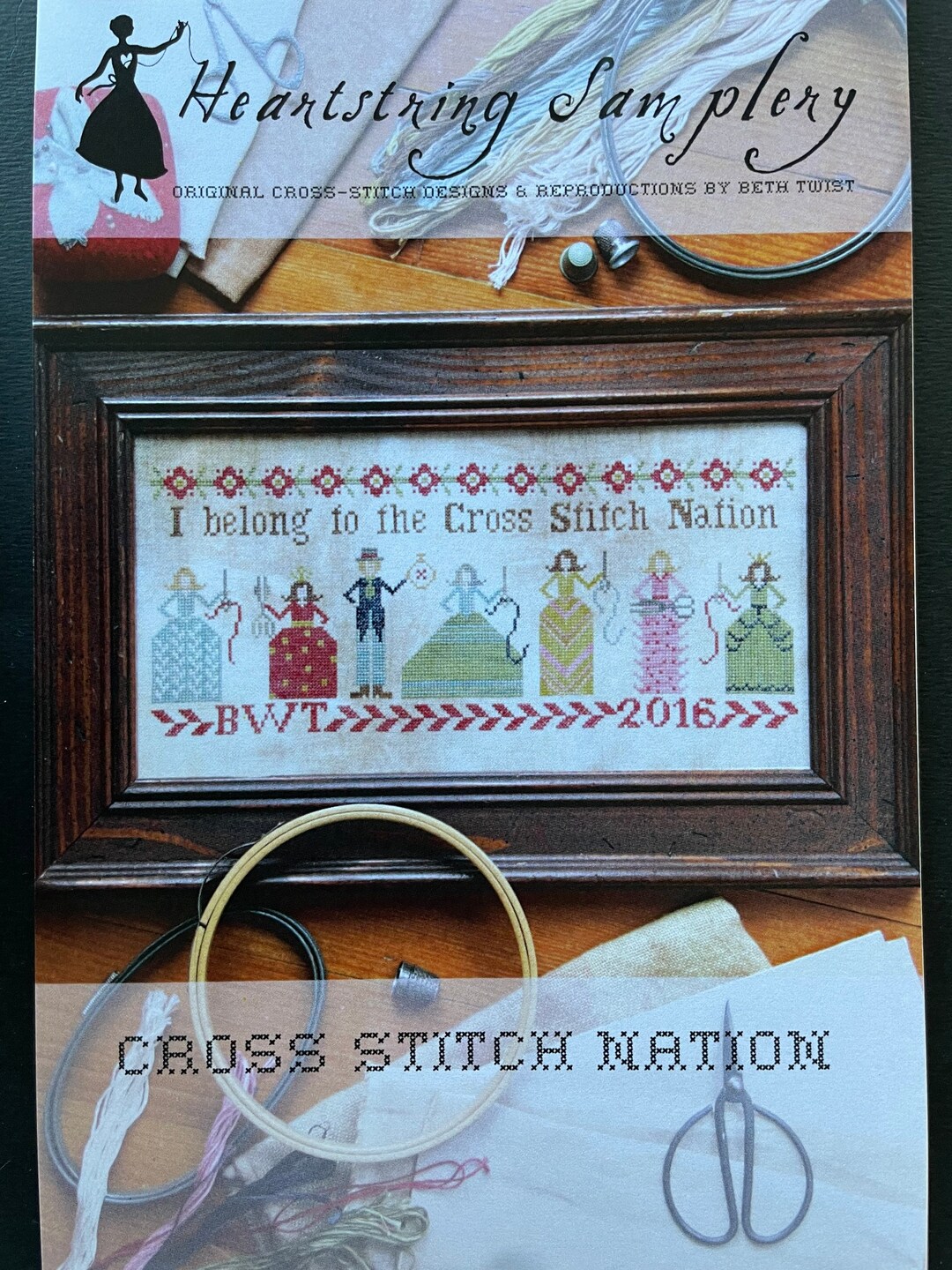 CROSS STITCH NATION by Heartstring Samplery / Cross Stitch Chart ...
