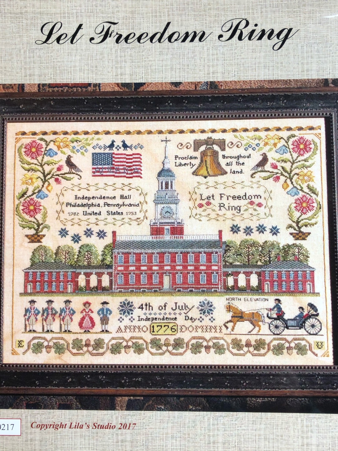 LET FREEDOM RING / Lila’s Studio / Cross Stitch Chart / Pattern Only - Etsy