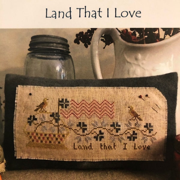 Threadwork Primitive Cross Stitch - Etsy