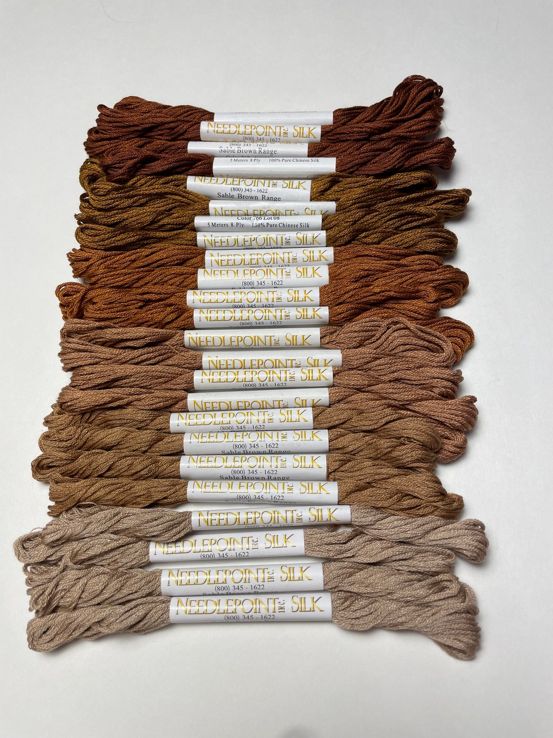 NPI Silk / SABLE BROWN Range Colors 761-767 - Etsy