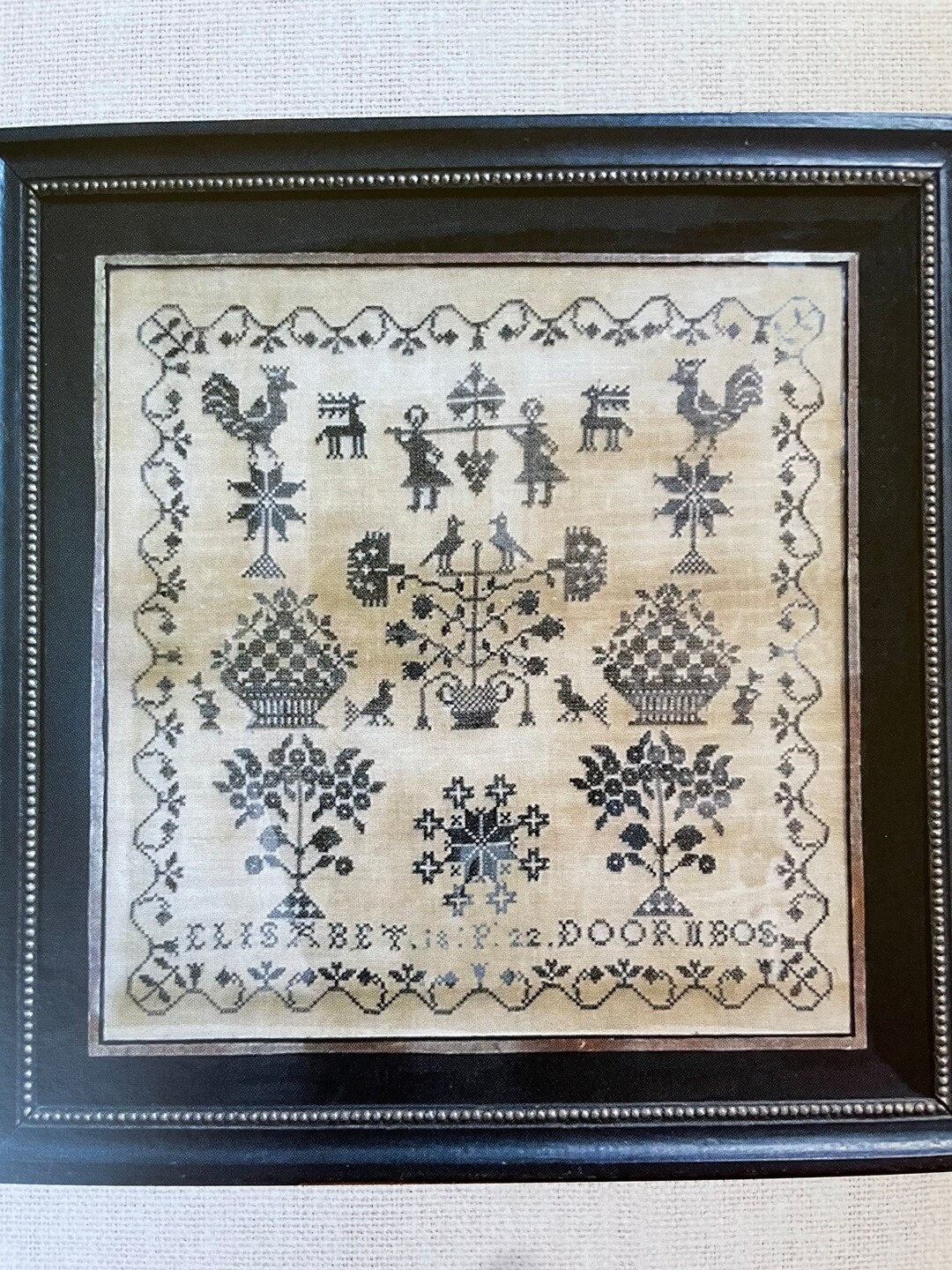 ELISABET P DOORNBOS 1822 / Soed Idee / Cross Stitch Chart / Pattern ...