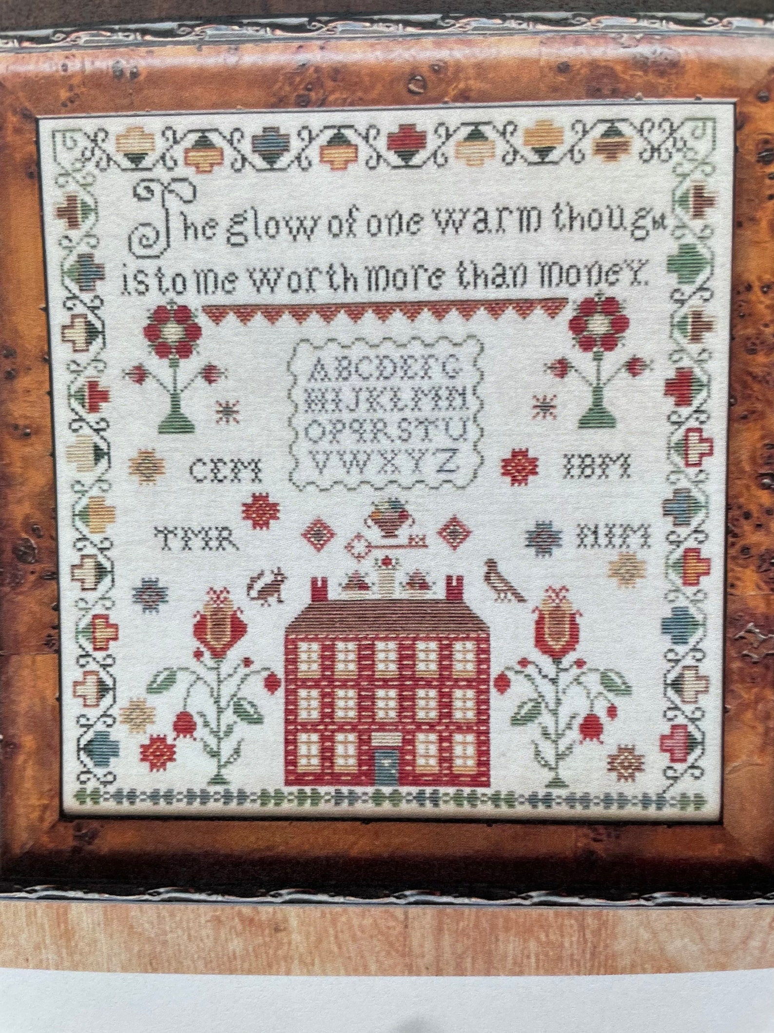 ONE WARM THOUGHT From Hands to Work / Cross Stitch Chart / Pattern Only ...