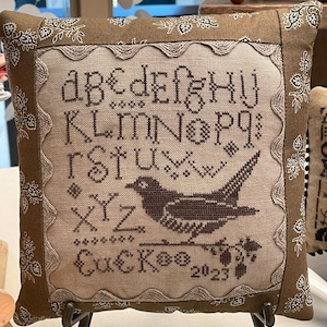 CUCKOO BIRD SAMPLER / Heart in Hand / Cross Stitch Pattern - Etsy