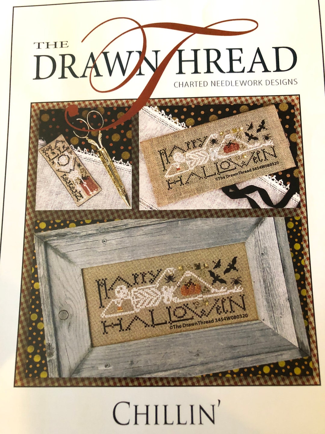 The Drawn Thread/ CHILLIN’ / Cross Stitch Chart / Pattern Only - Etsy