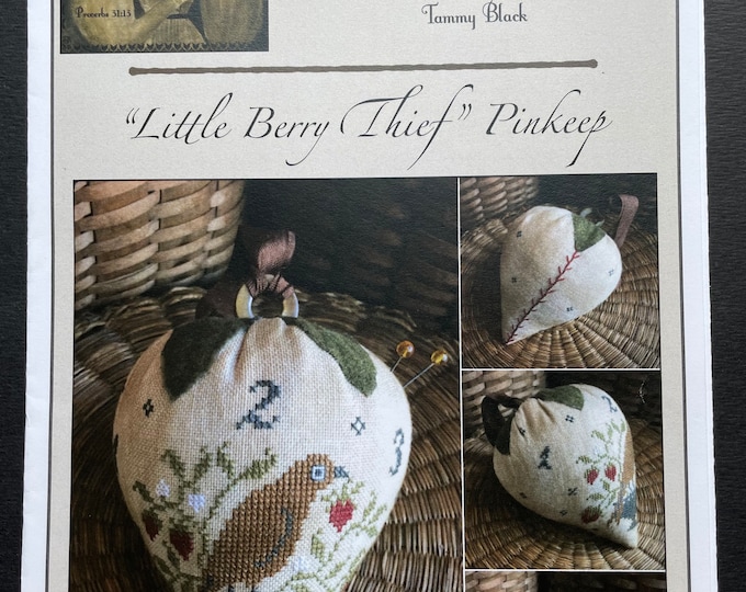 LET LOVE GROW Pinkeep / Stacy Nash Primitives / Cross Stitch Chart ...