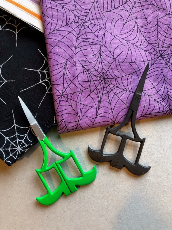 Kelmscott Designs Witch Boot Scissors / Embroidery / Cross | Etsy