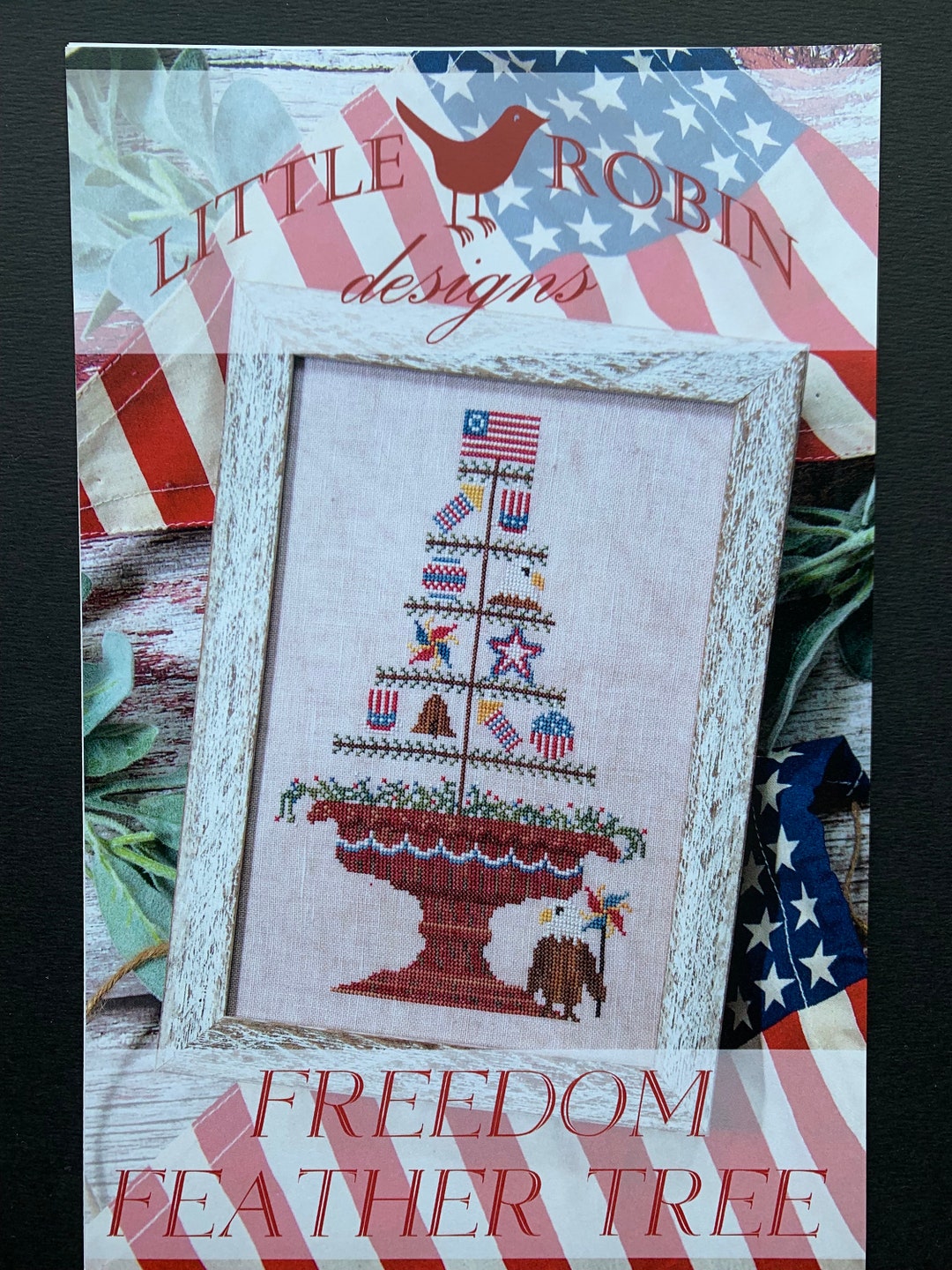 Freedom Feather Tree / Little Robin Designs / Cross Stitch Chart ...
