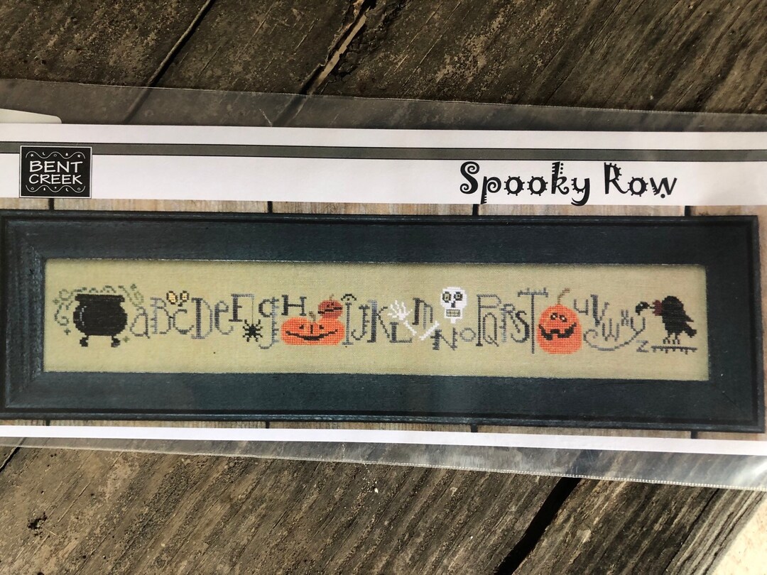 Bent Creek / SPOOKY Row / Cross Stitch Chart / Choose Pattern And/or Buttons - Etsy