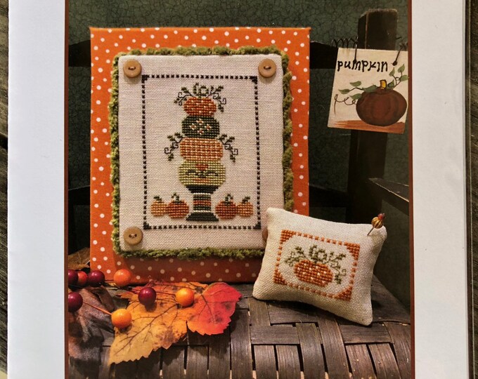 Pumpkin Topiary by Scissortail Designs / Cross Stitch Chart / Pattern ...