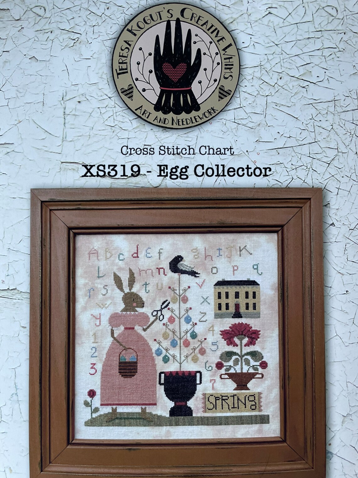 EGG COLLECTOR by Teresa Kogut / Cross Stitch Pattern - Etsy