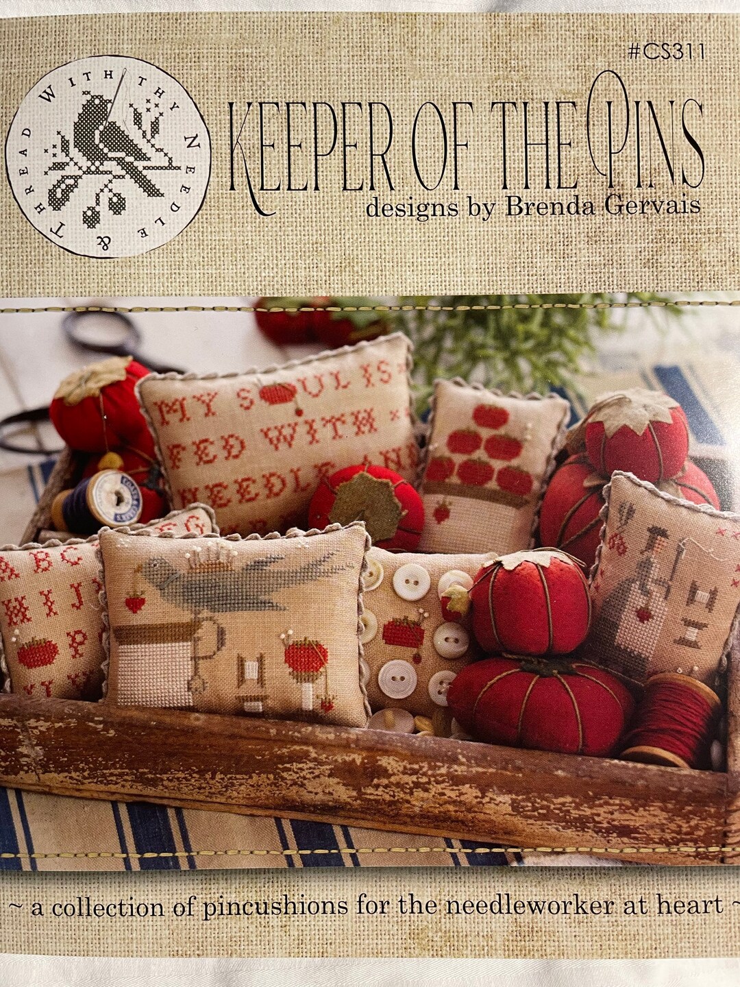 KEEPER of the PINS / With Thy Needle and Thread/ Brenda Gervais ...