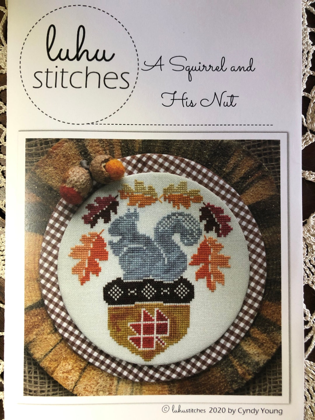 A SQUIRREL and His NUT / Luhu Stitches / Cross Stitch Pattern - Etsy