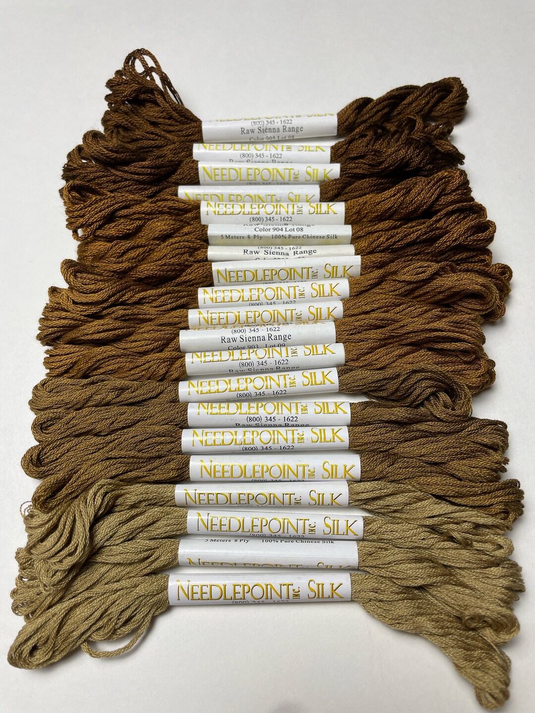 NPI Silk / RAW SIENNA Range Colors 901-905 - Etsy