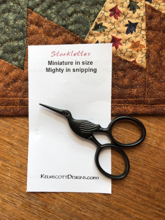 Kelmscott Designs / STORKLETTES / Scissors / Embroidery / | Etsy