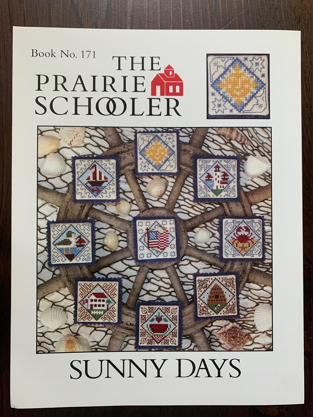 Prairie Schooler No. 171 / Sunny Days / Paper Reprint /cross Stitch ...