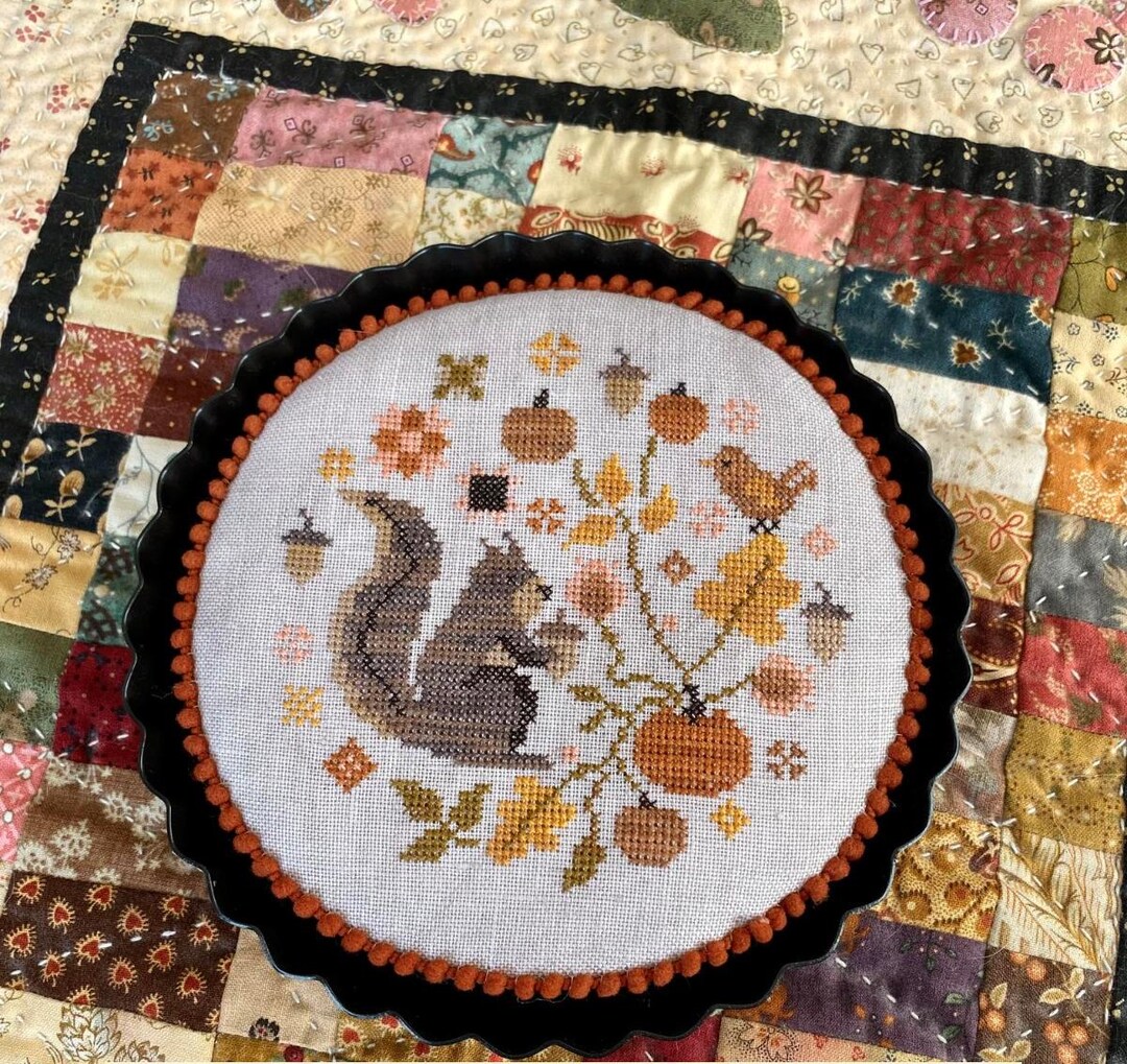 OAK & ACORN / Blueberry Ridge / Cross Stitch Chart / Pattern Only - Etsy