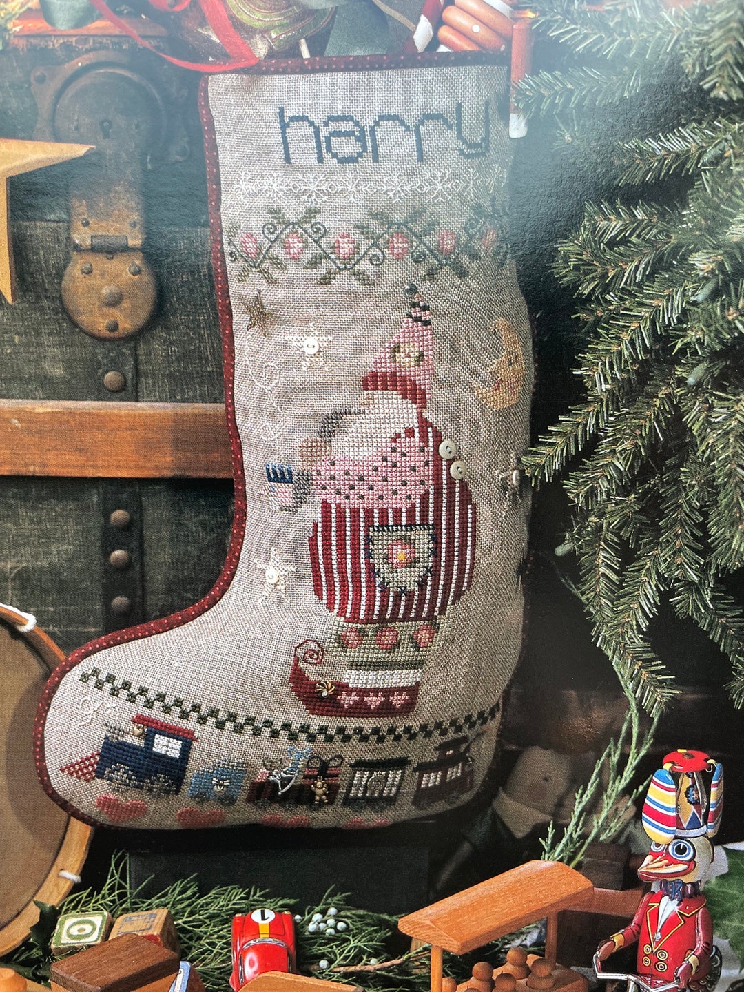 Shepherd's Bush / HARRY'S Stocking / Chart And/or Charm Pack - Etsy