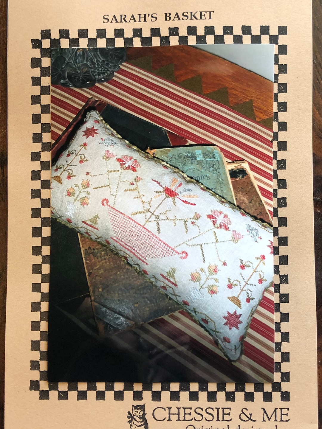 Sarah's Basket by Chessie & Me / Cross Stitch Chart / Counted Cross ...