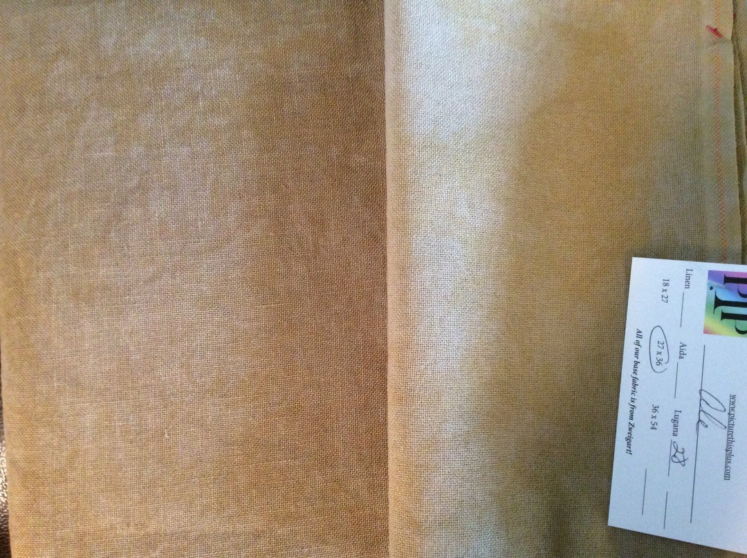 ALE by PTP / Picture This Plus / Linen / Cross Stitch Fabric / Ready to ...