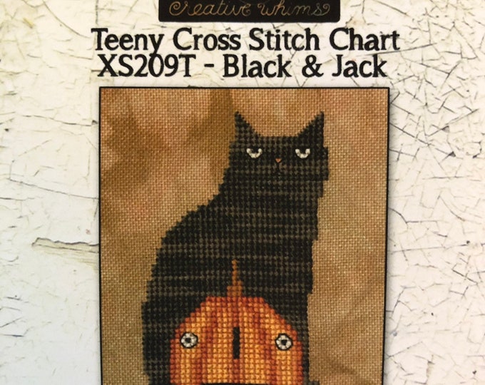 BLACK & JACK by Teresa Kogut / Cross Stitch Chart / Pattern Only - Etsy